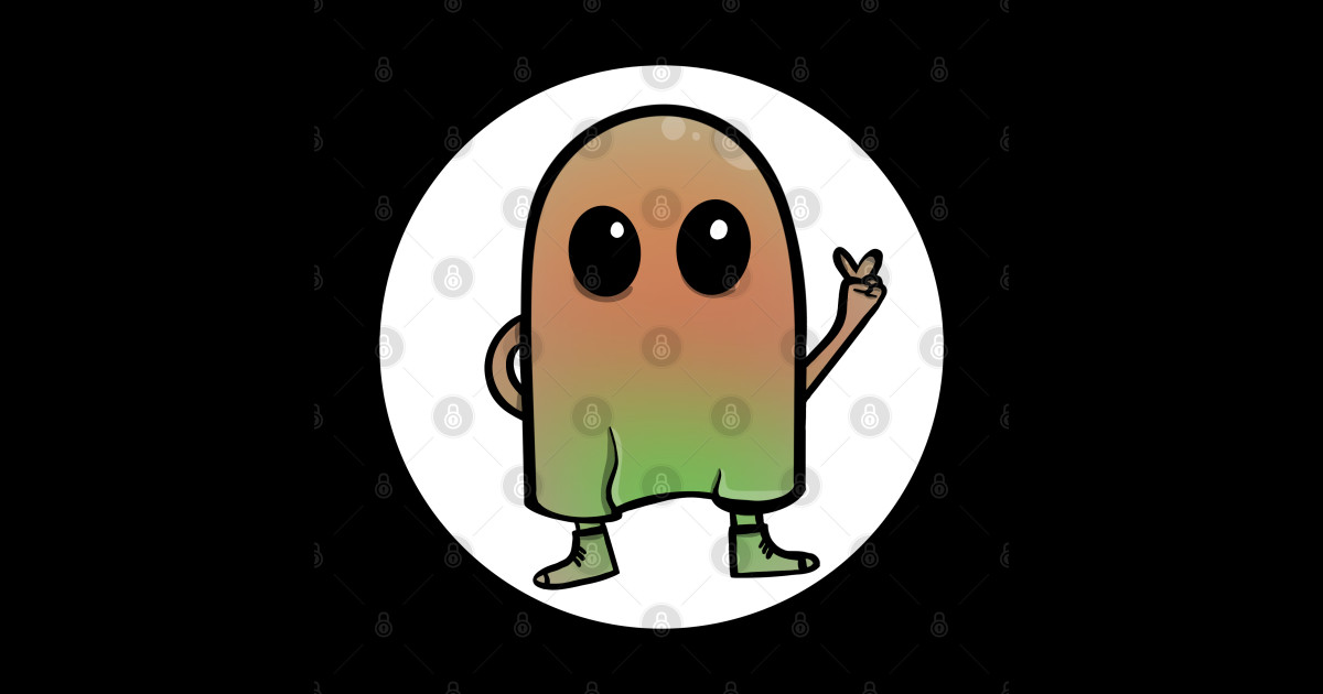 Peace Ghost - Ghost - Sticker | TeePublic