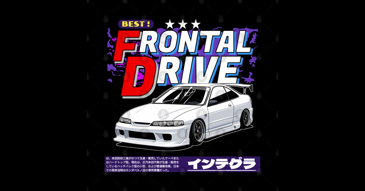 Jdm legendary integra (white) - Jdm Legend - Sticker | TeePublic