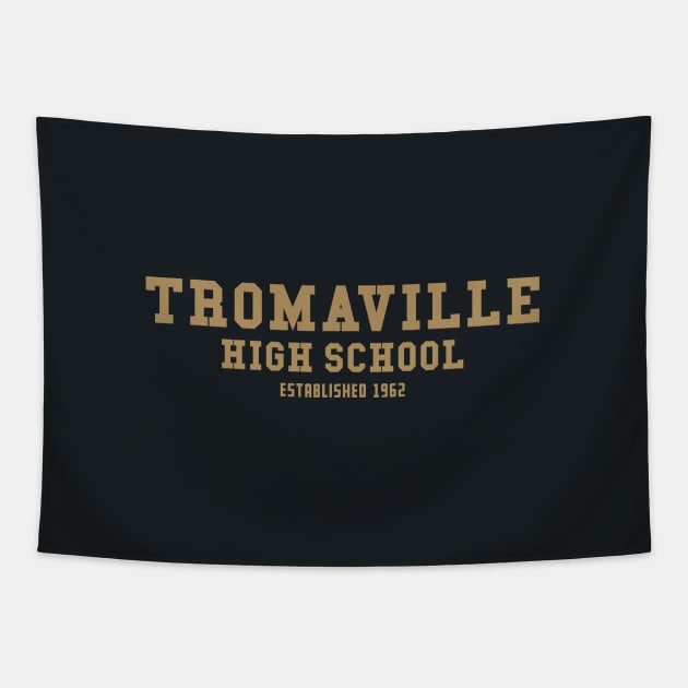 Tromaville High School - Tromaville - Tapestry | TeePublic