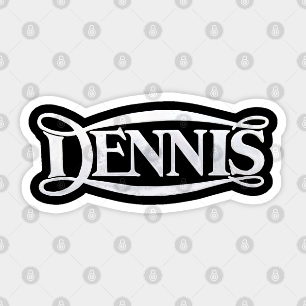 Vintage Dennis fire engine truck logo - Dennis - Sticker | TeePublic