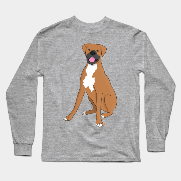 Boxer - Boxer Dog - Long Sleeve T-Shirt | TeePublic