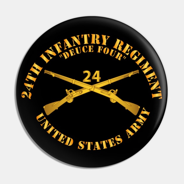 24th Infantry Regiment - Deuce Four - Branch Insignia - 24th Infantry ...
