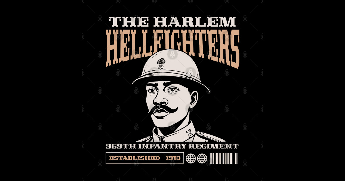 The Harlem Hellfighters - 369th Infantry Regiment - Ww1 - Sticker ...