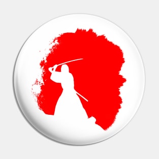 Ronin Samurai Warrior Japan Art Pins and Buttons for Sale | TeePublic