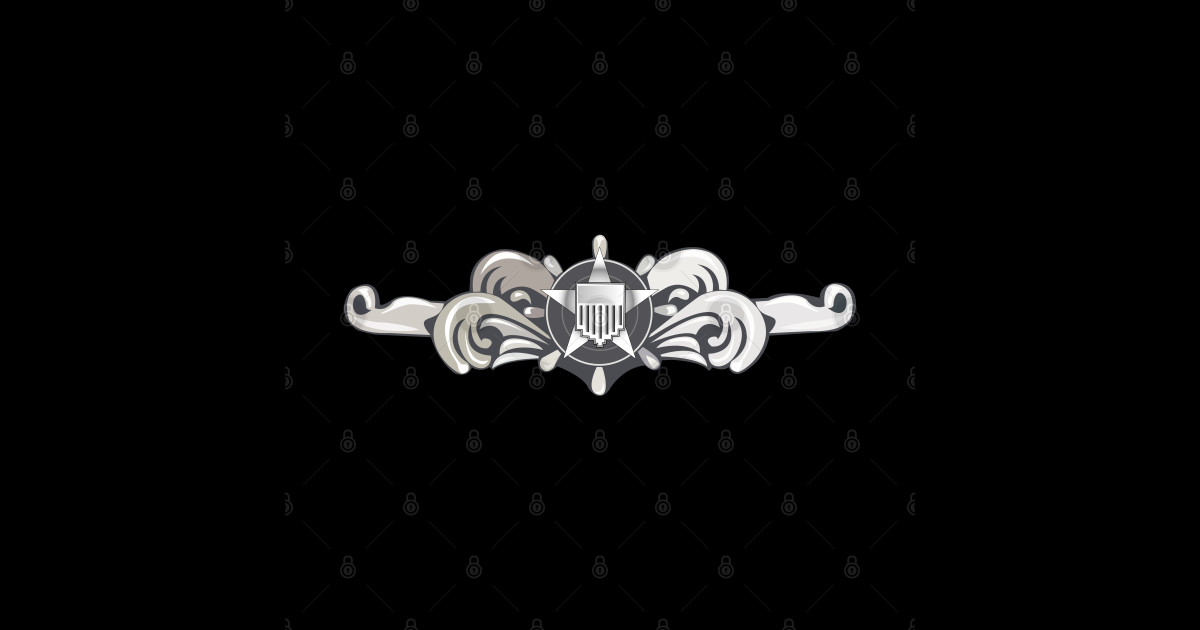 USCG - Cutterman Badge - Enlisted - Silver wo Txt - Uscg Cutterman ...