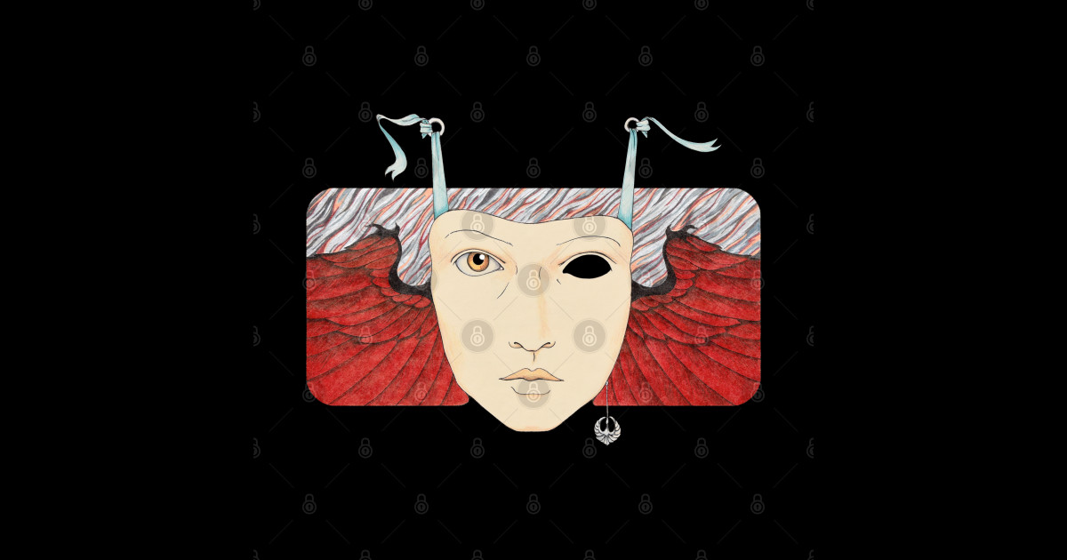 Self Portrait, Mask of Dreams - Dreams - Sticker | TeePublic