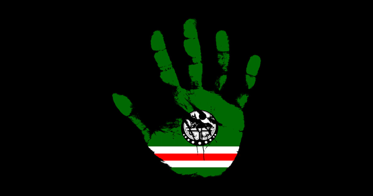 Chechen Flag. Chechen Hand, Proud Chechnya Flag - Chechnya - Mug ...
