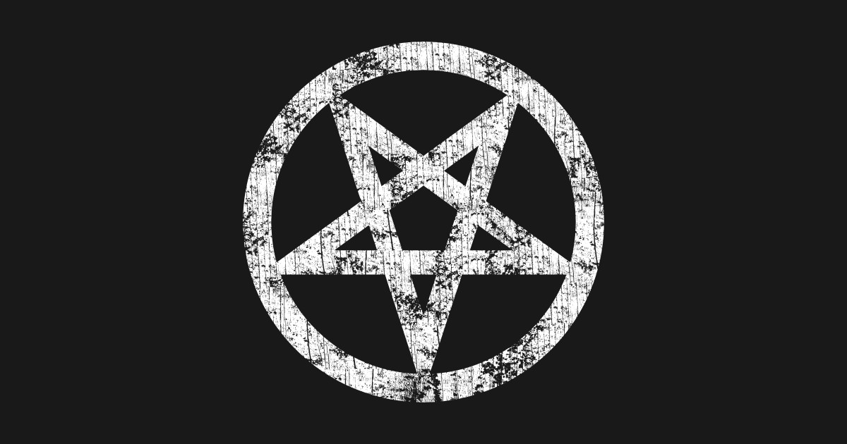 Pentagram - Cross - Sticker | TeePublic