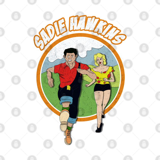 Sadie Hawkins - Cartoons Comics - T-Shirt | TeePublic