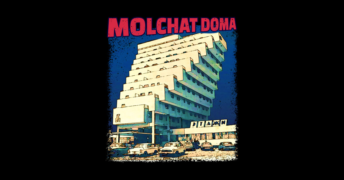 Vintage molchat doma - Punk Rock - Sticker | TeePublic