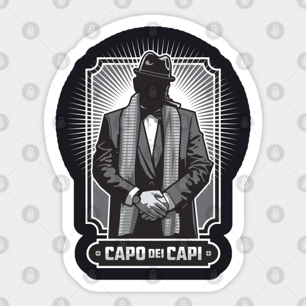 Character Metaphor- Mafia Mobster Capo dei Capi 2.0 - Boss - Sticker ...