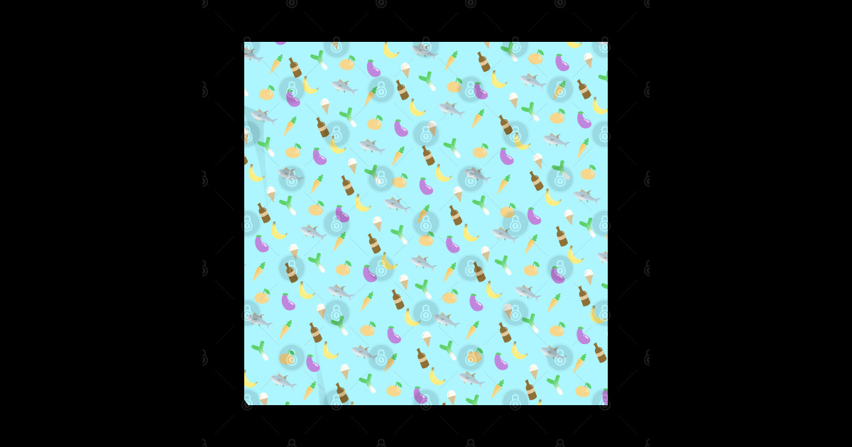 vocaloid pattern - Vocaloid - Posters and Art Prints | TeePublic