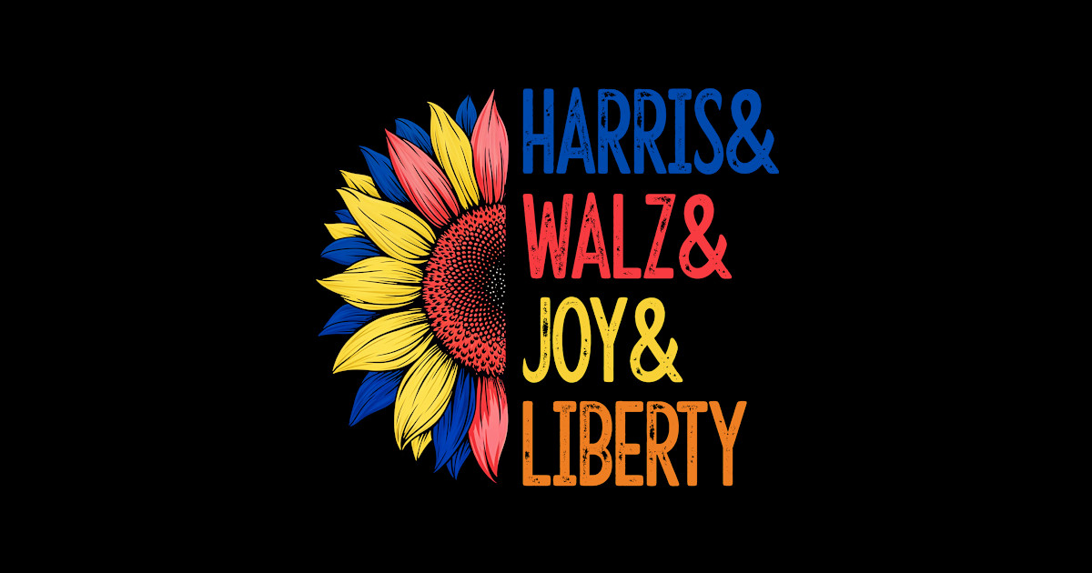Harris Walz Joy Liberty - Harris Waltz 2024 Retro Vintage - Harris Walz ...