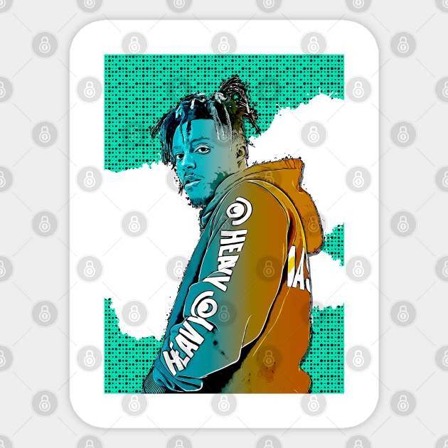 Juice Wrld Tribute Vector Art - Juice Wrld - Sticker | TeePublic