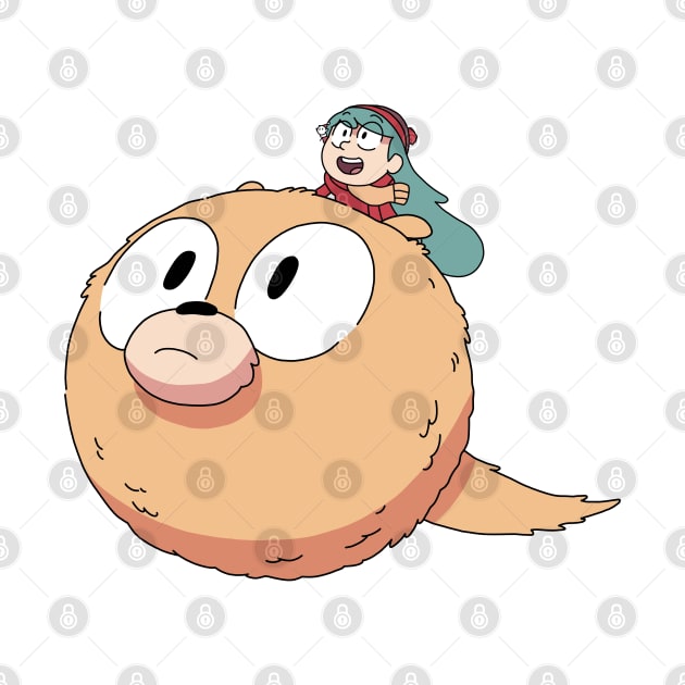 Hilda on a Woff // Hilda - Hilda - Kids T-Shirt | TeePublic