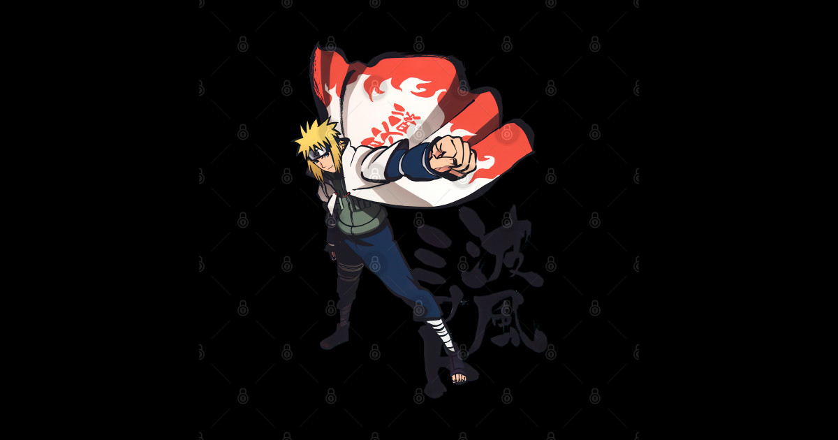Minato Forth Hokage - Minato - T-Shirt | TeePublic