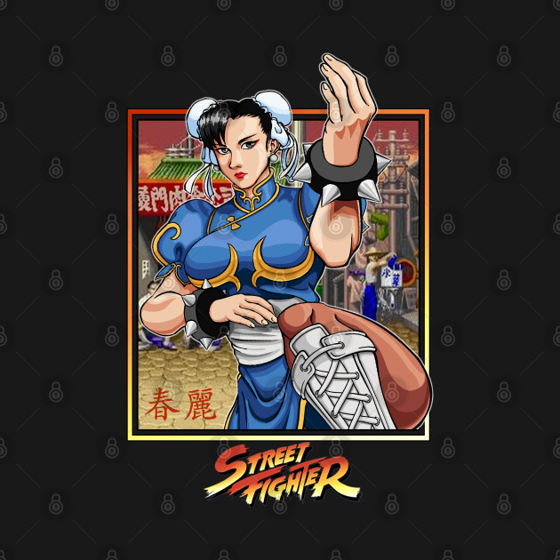 Chun Li - Chun Li - T-Shirt Designed & Sold By Brian York