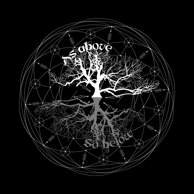 as above so below, tree of life on sacred geometry - As Above So Below ...