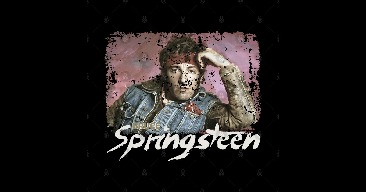 BRUCE SPRINGSTEEN - Bruce Springsteen - Sticker | TeePublic