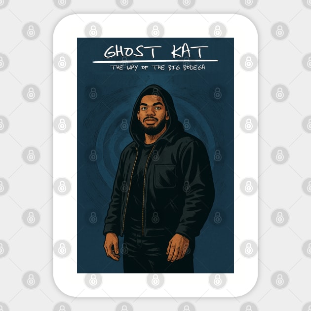 Ghost Kat Knicks - Knicks - Sticker | TeePublic