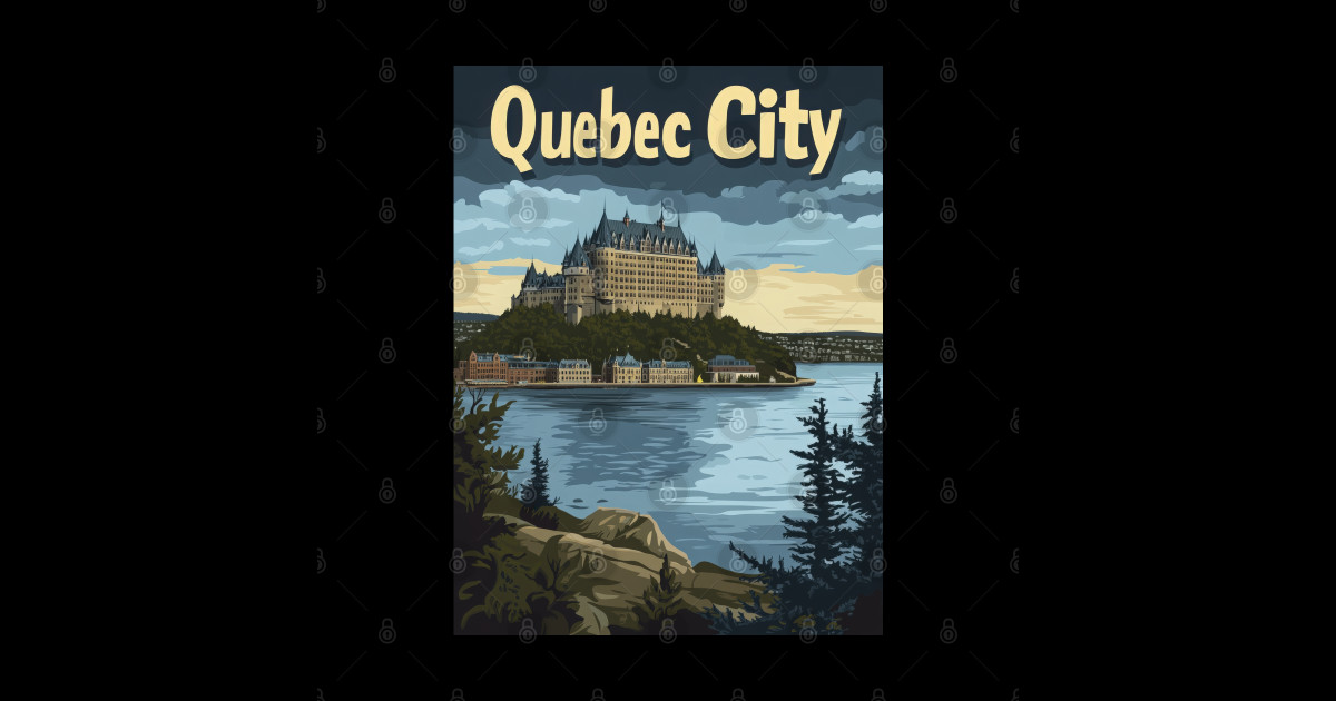 Quebec City boasts stunning architecture, highlighting the majestic Ch ...