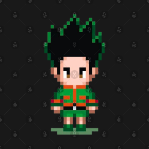 Gon 8bit - Gon Freecss - T-Shirt | TeePublic