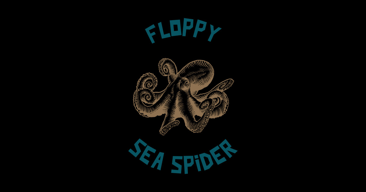 Floppy Sea Spider - Octopus - Sticker | TeePublic