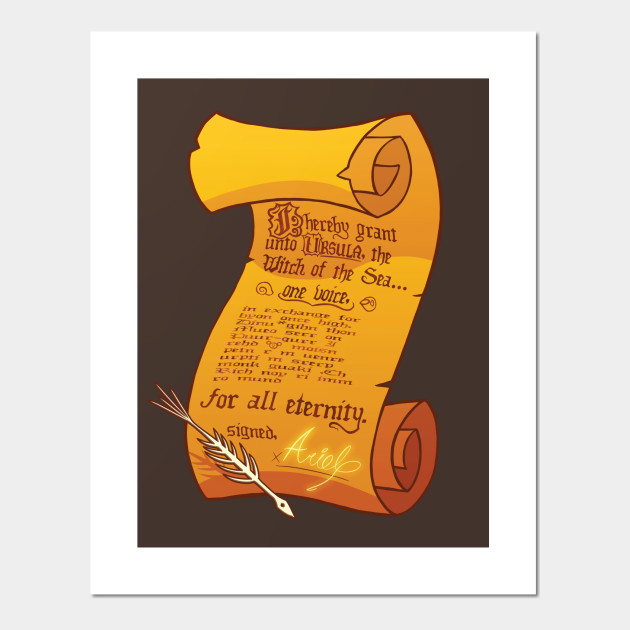 One Voice - Little Mermaid - Posters and Art Prints | TeePublic