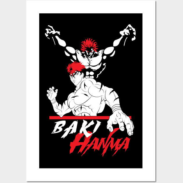 Baki Hanma - Baki - Posters and Art Prints | TeePublic