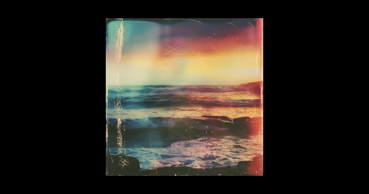 Ocean waves - Summer Ocean View - Sticker | TeePublic