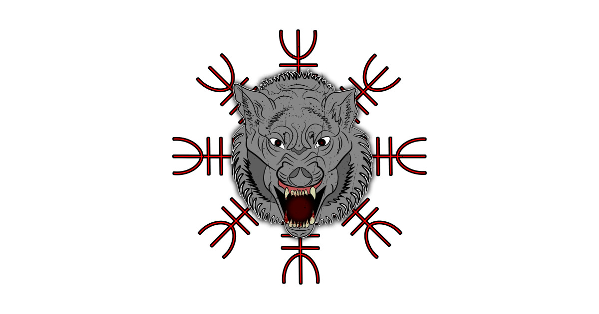 Wolf Ragnarok - Animal - Sticker | TeePublic