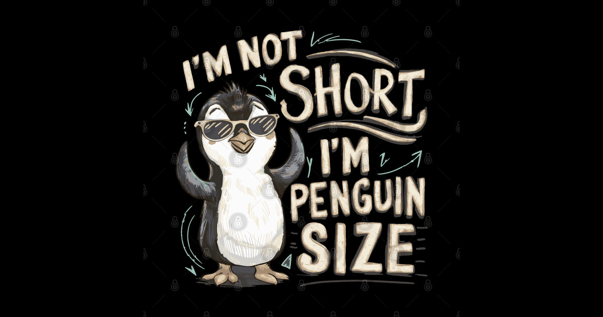 Im not short funny saying - Funny Short People Quote - Sticker | TeePublic
