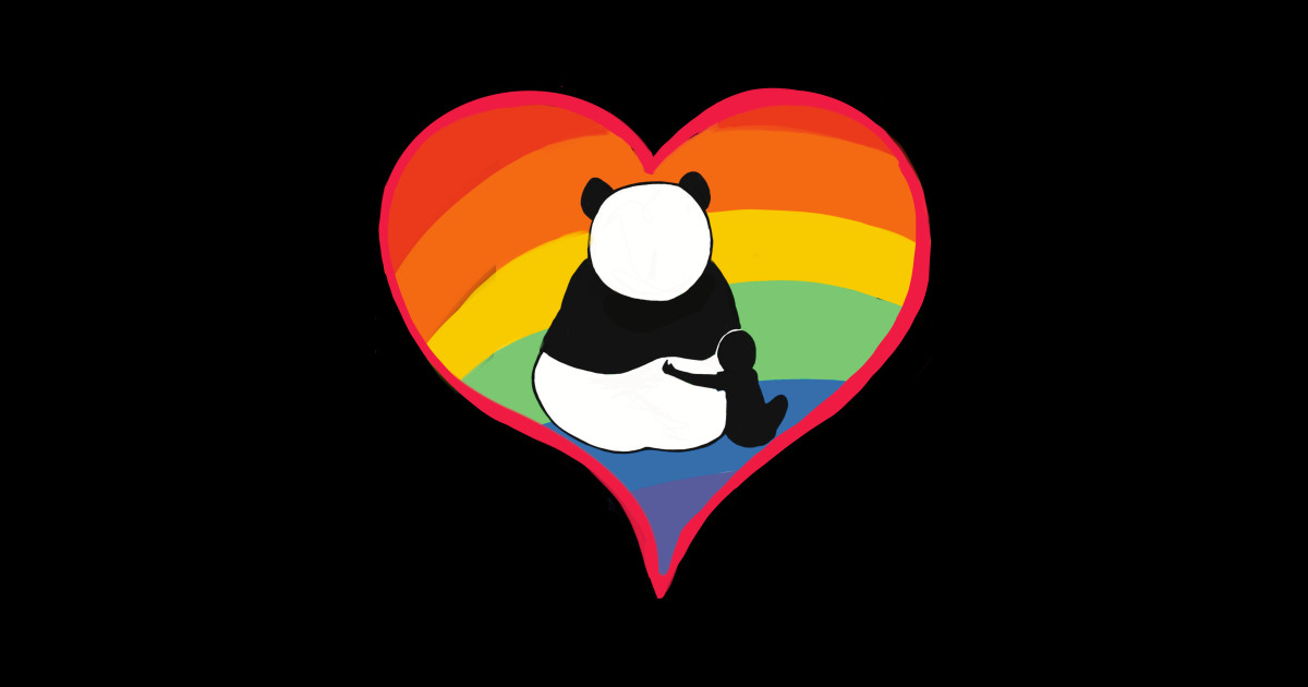 Extinct Love - Panda Lover - Sticker | TeePublic
