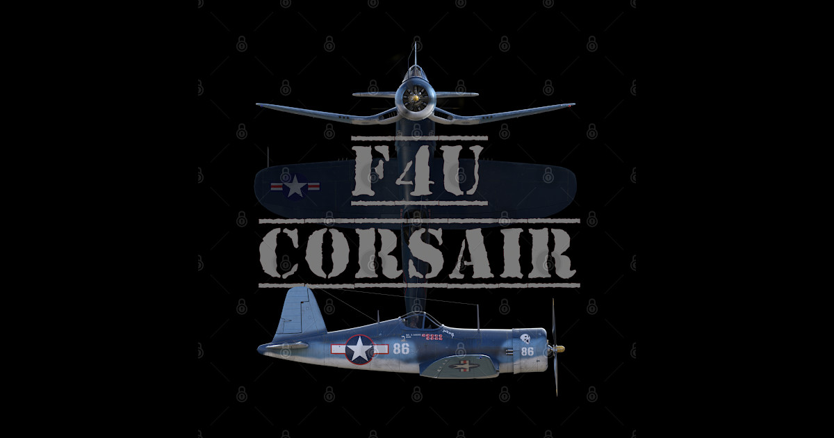 f4u corsair - F4u Corsair - Sticker | TeePublic