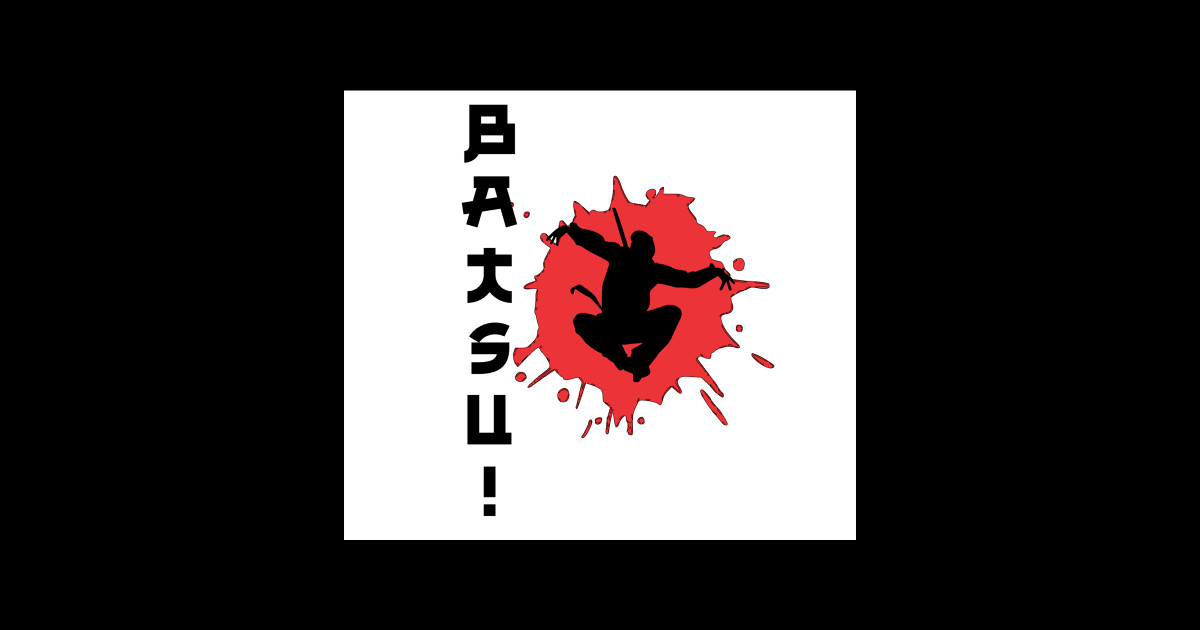 Mr Ninja - Batsu Ninja - Sticker | TeePublic