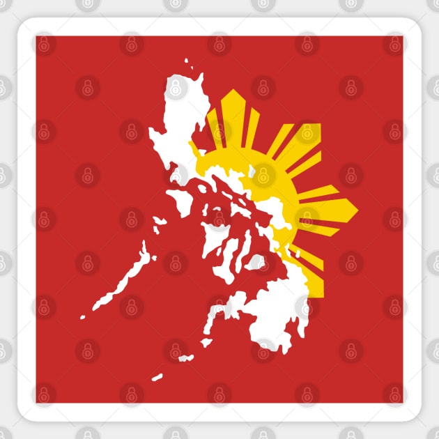Philippine Map - Map Of The Philippines - Sticker | TeePublic