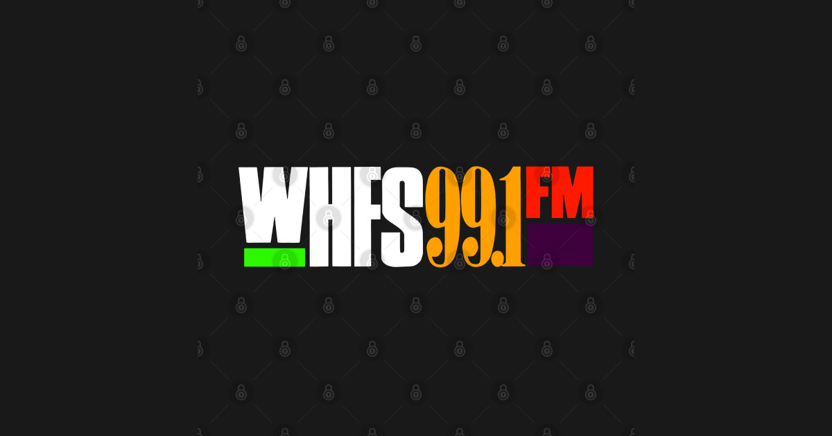 Defunct WHFS Radio 99.1 FM - Radio Station - T-Shirt | TeePublic