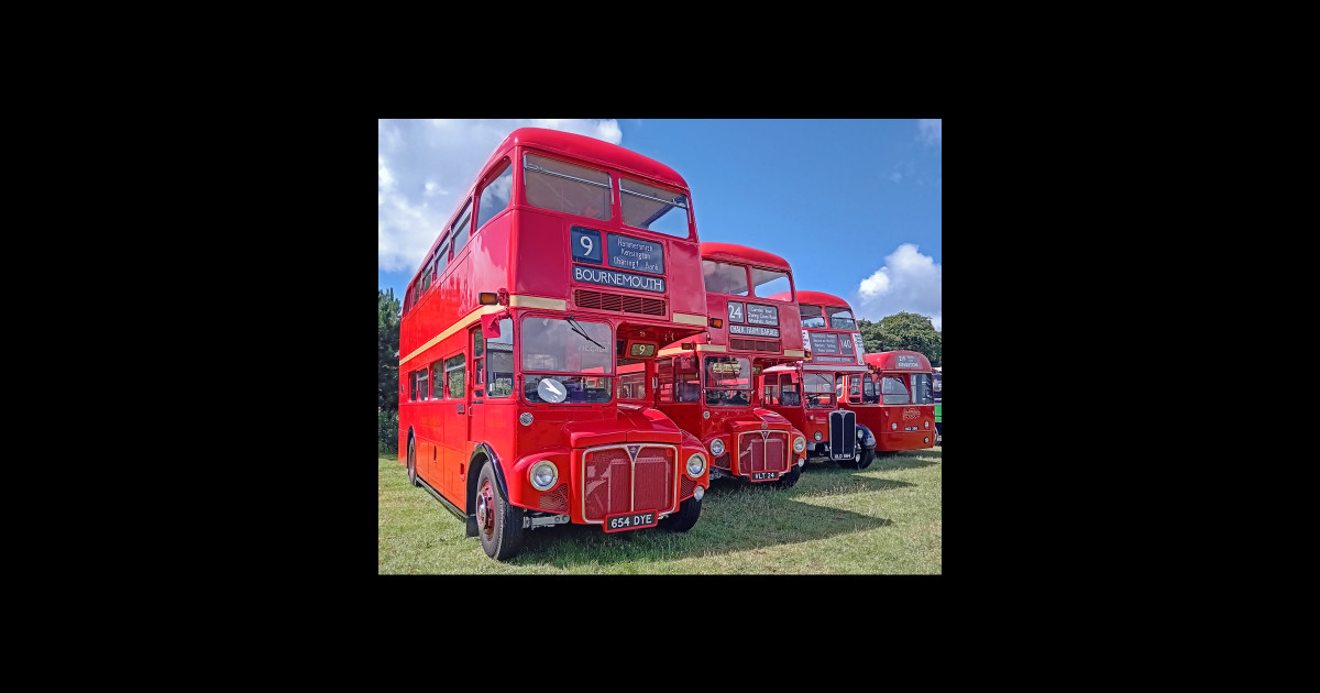 London Buses, Bournemouth Bus Rally, July 2024 - London Buses - Posters ...