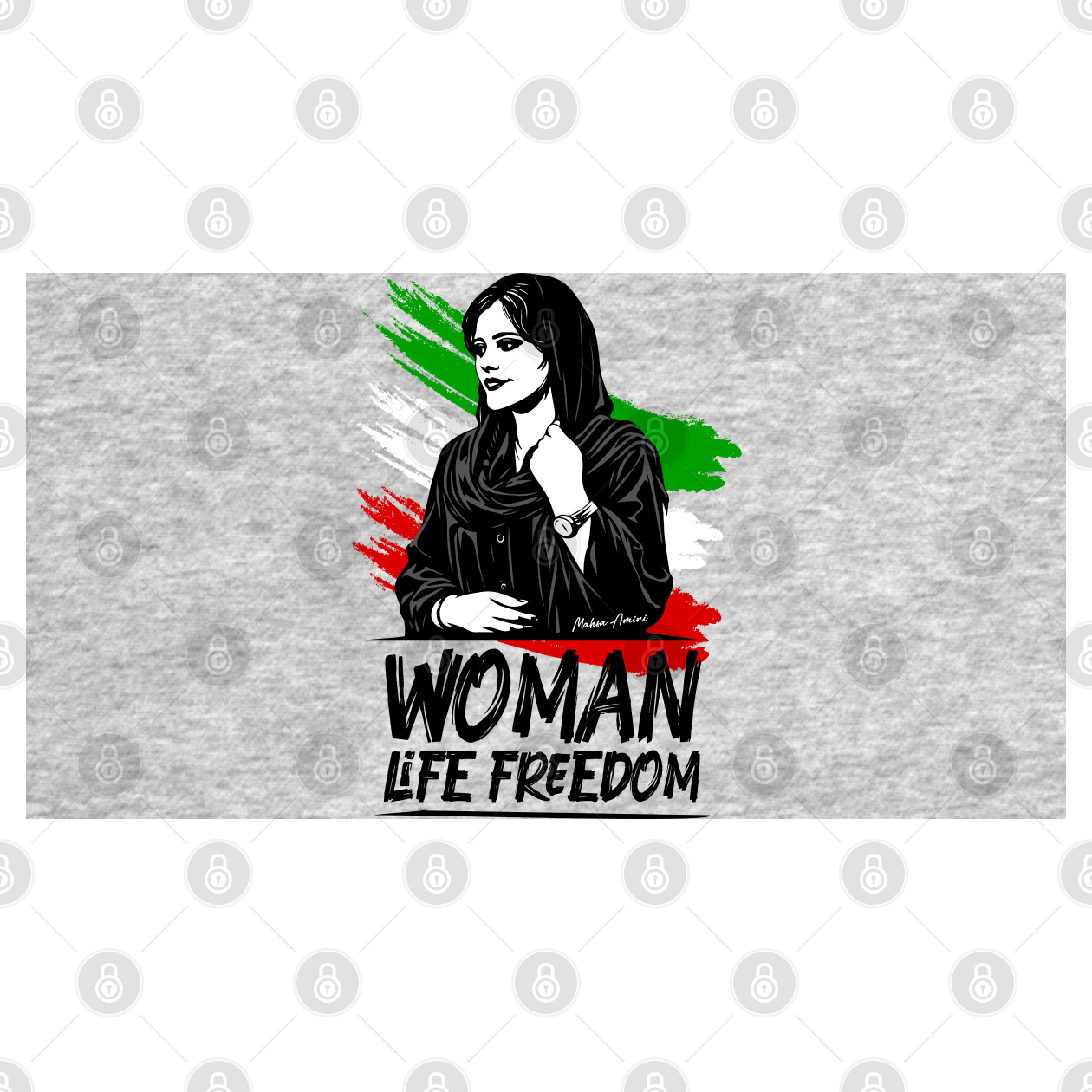 Woman Life Freedom - Mahsa Amini - Iran - T-Shirt | TeePublic