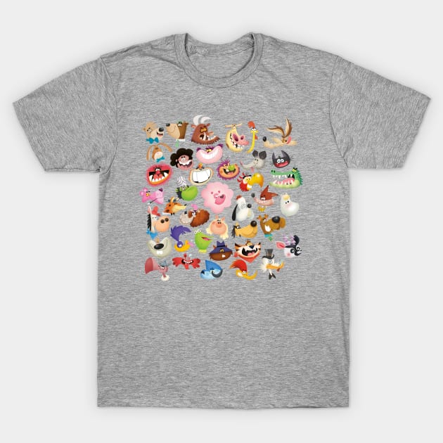 Cartoon Fun - Cartoons - T-Shirt | TeePublic