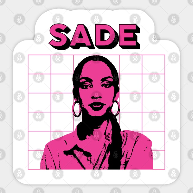 Sade - Tribute Fan Art - Sade Adu - Sticker | TeePublic