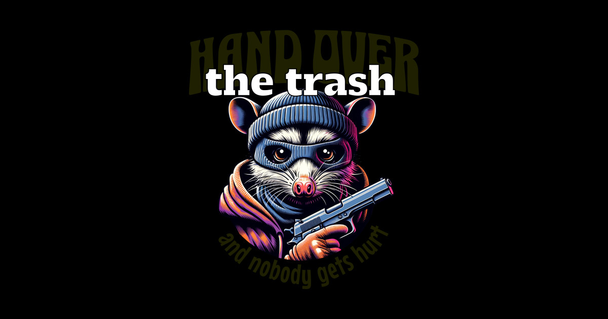 Possum Burglar: "Handover the Trash!" | Funny Possum - Possum Lover ...