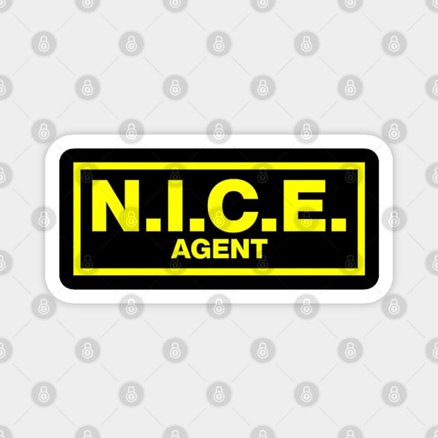 Nice Agent Official Happy Member Protest Costume - Nice Agent - Magnet ...