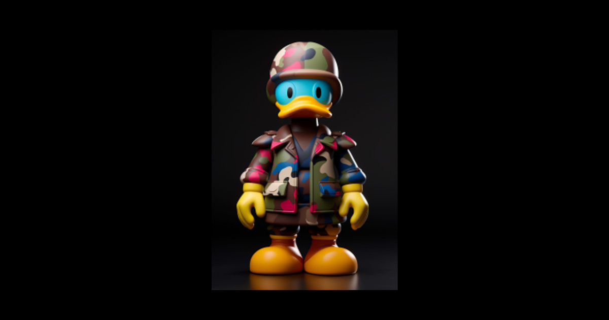Kaws Hypebeast Duck - Kaws Hypebeast Duck Hype Watercolor - Sticker ...