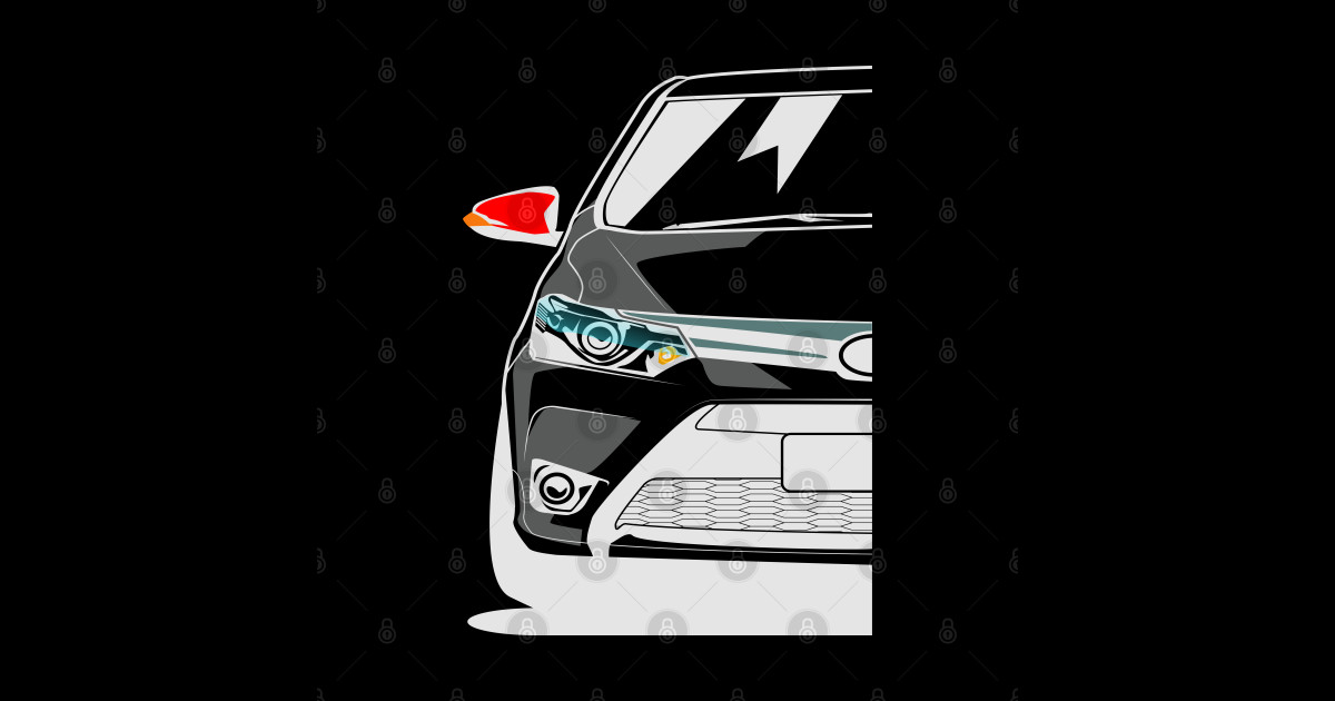 Vios - Toyota Vios - Sticker | TeePublic