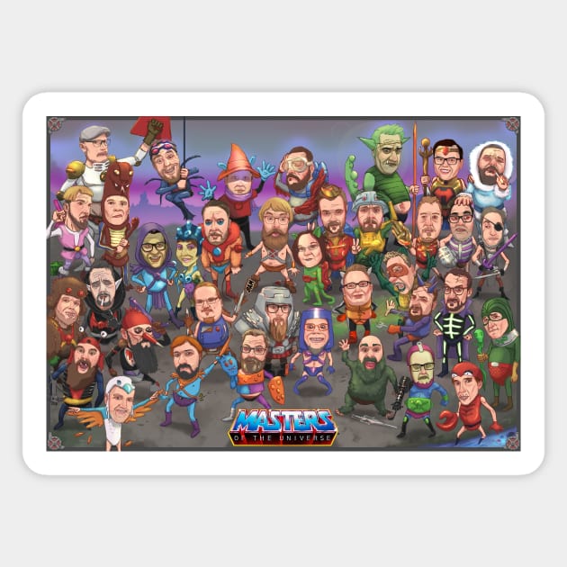 Motu Cosplay Art - Motu - Sticker | TeePublic