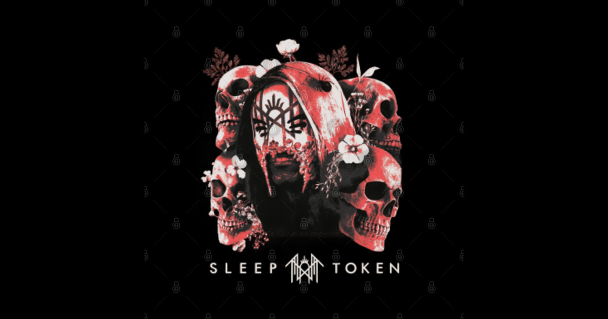 Sleep Token Band Aesthetic - Sleep Token - Sticker | TeePublic