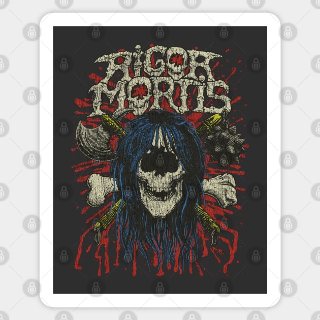 Rigor Mortis 1983 - Thrash Metal - Sticker | TeePublic