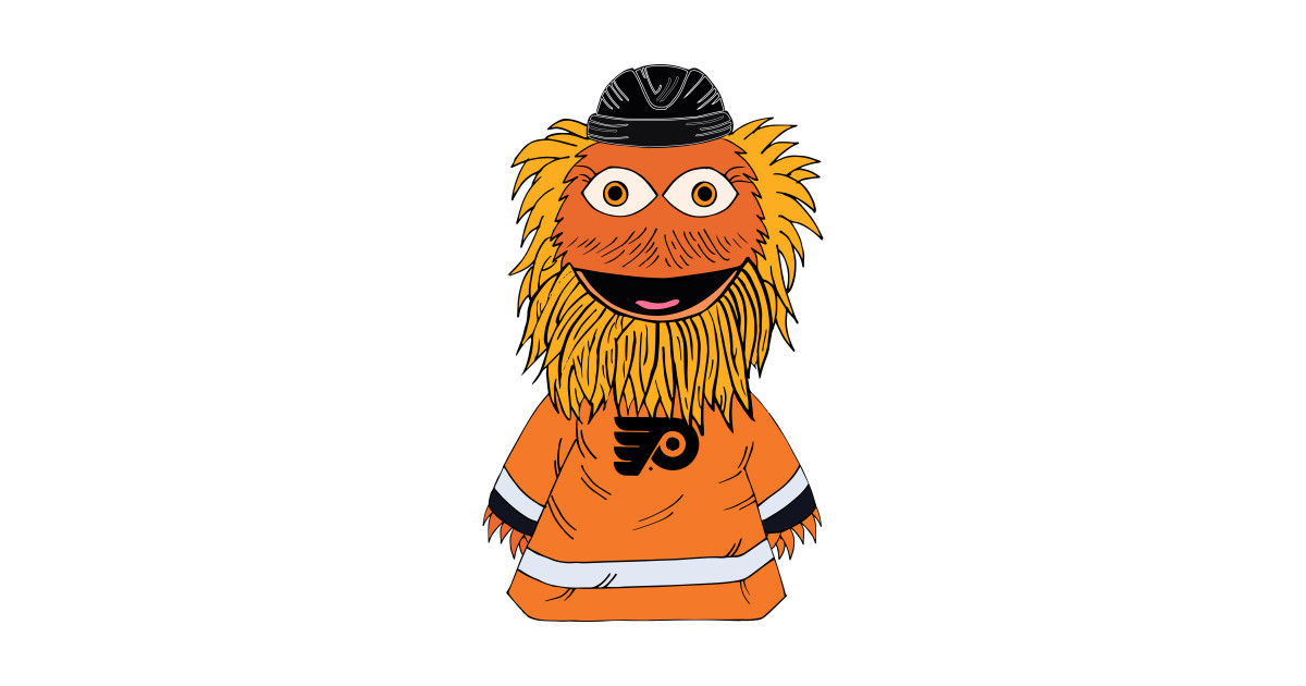 Gritty The Mascot! - Gritty Mascot - Long Sleeve T-Shirt | TeePublic