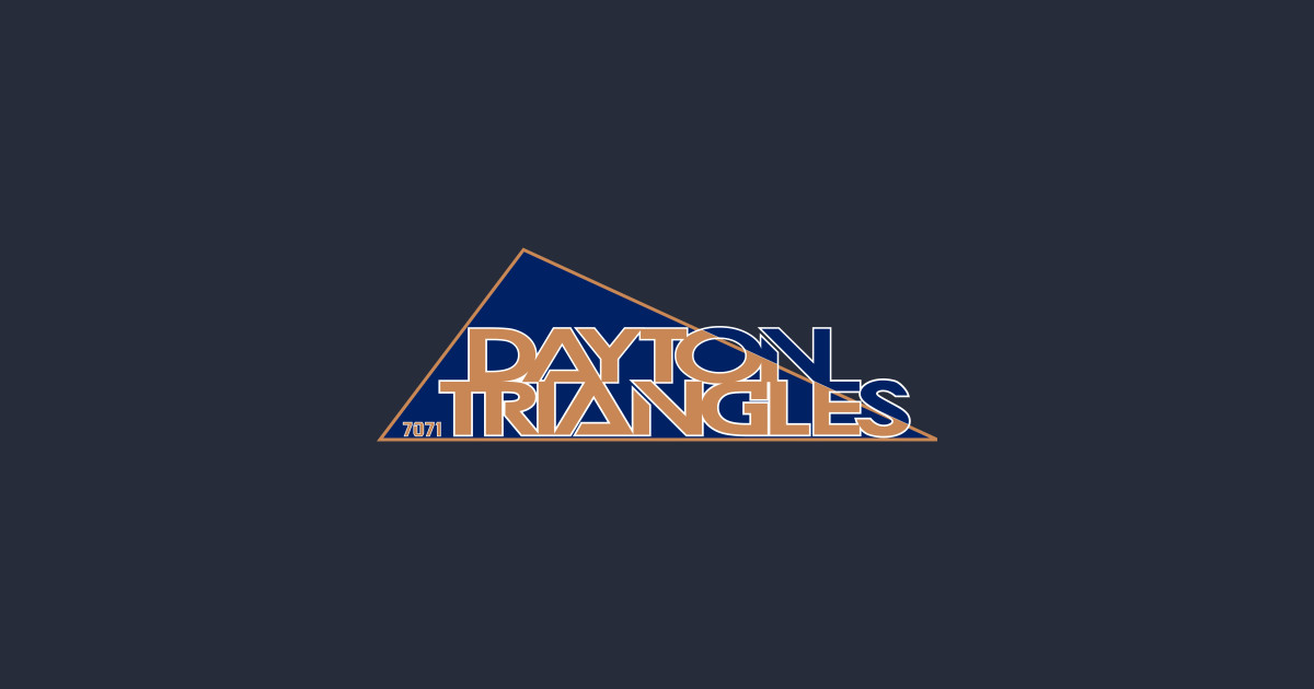 Modernized Dayton Triangles - Dayton Ohio - T-Shirt | TeePublic